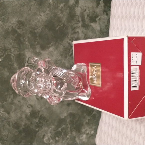 Mikasa | Holiday | Vintage Mikasa Frostys Choir Lead Crystal Figurine ...